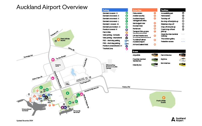 Airport maps | Auckland Airport